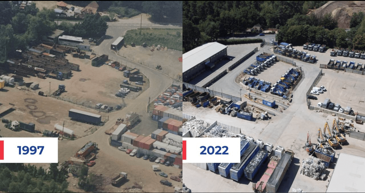25 years of growth: then and now at Eversley HQ - Collard