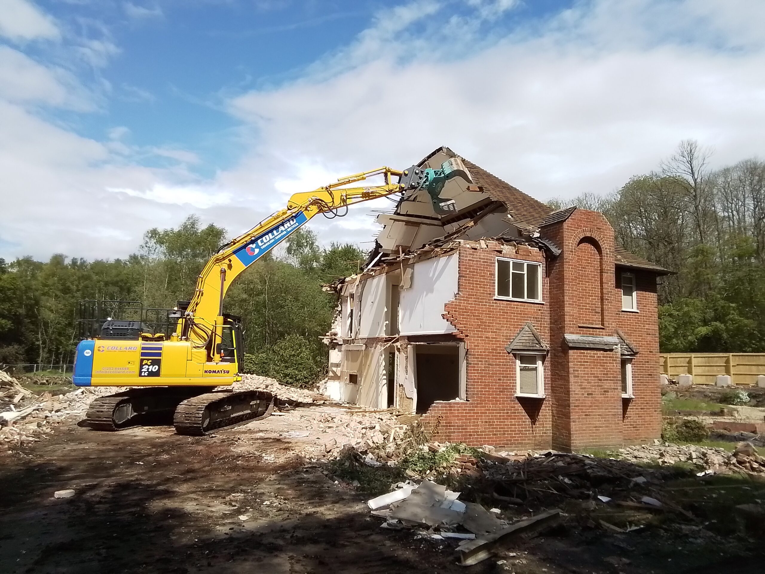 Demolition Case Study; Camberley, Surrey l Deepcut