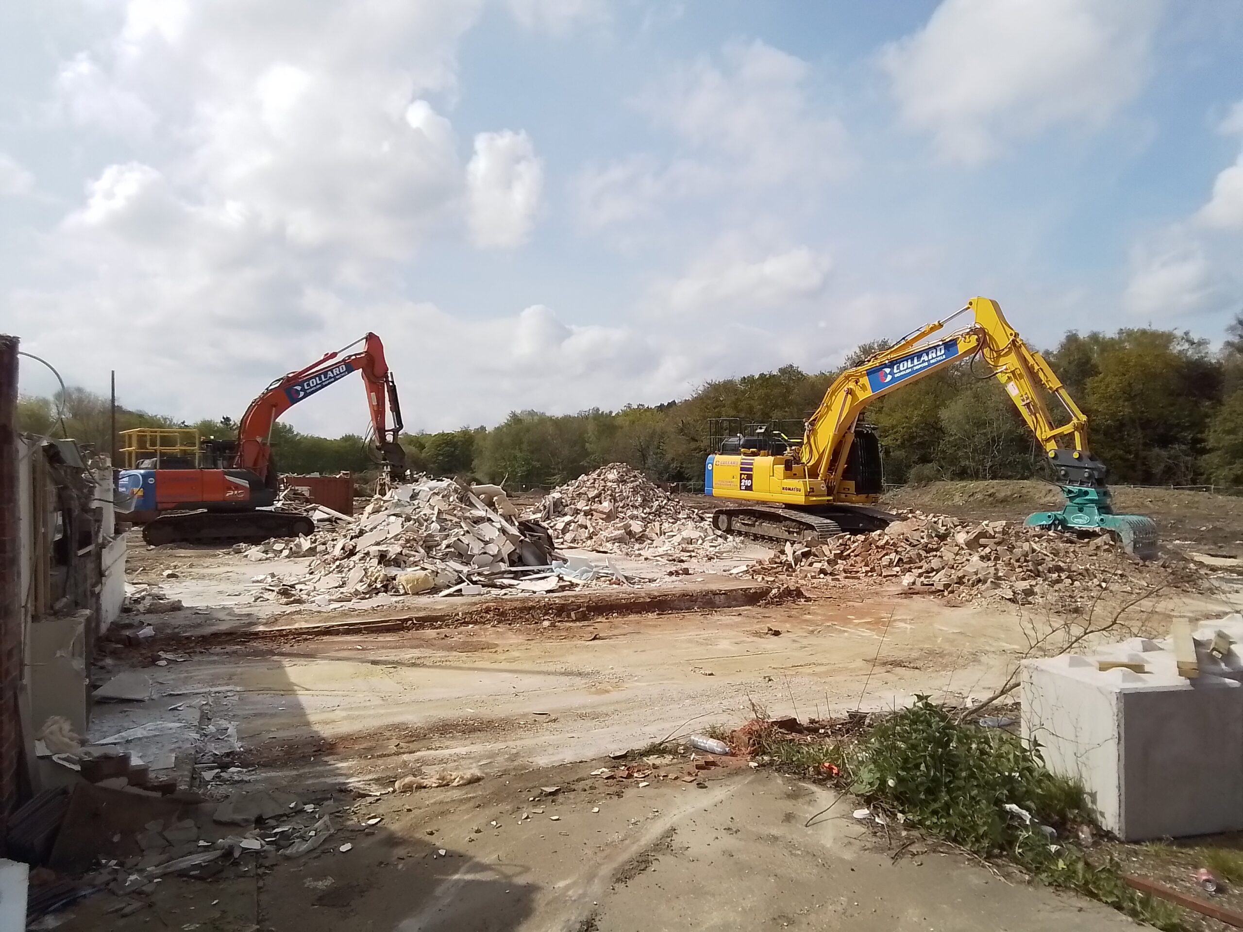 Demolition Case Study; Camberley, Surrey l Deepcut