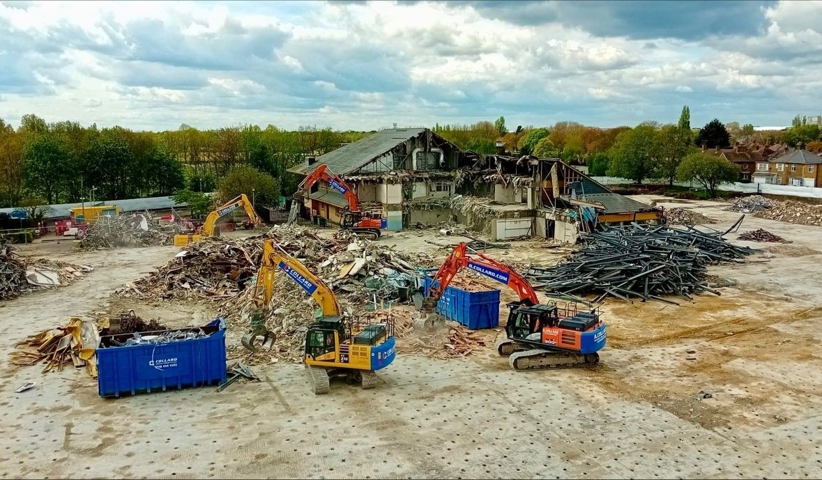 Demolition and Earthworks; Harlington School, Middlesex