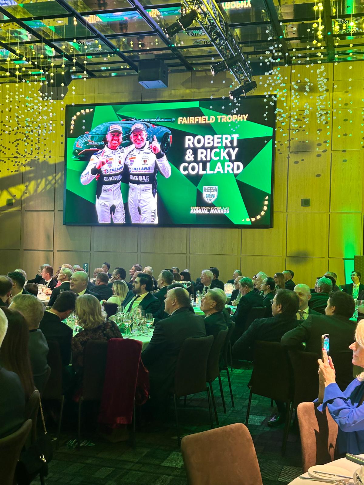 British Racing Drivers’ Club celebrates Collards’ success - Collard